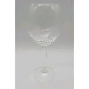Pier 1 | Dining | Pier Eliza Red Wine Glass Etched Leaves Vines | Poshmark